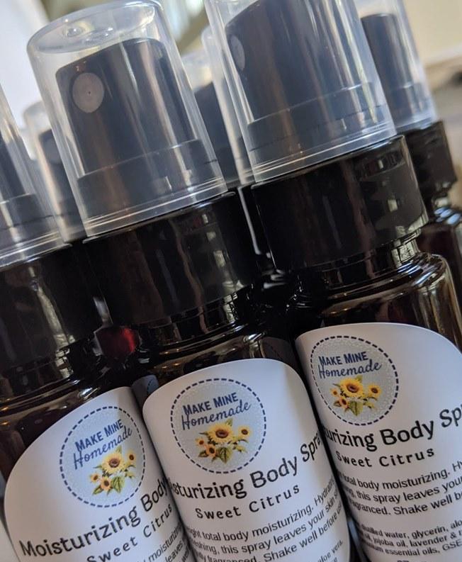Moisturizing Body Spray – MakeMineHomemade